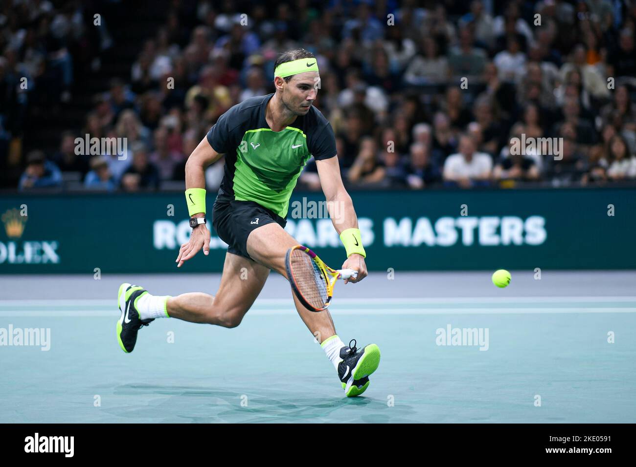 Rafael "Rafa" Nadal of Spain during the Rolex Paris Masters, ATP ...