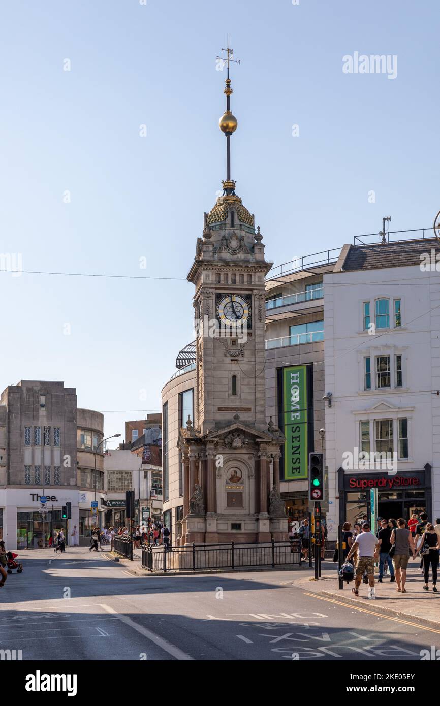 The clock tower in Brighton is called the Jubilee Clock Tower and ...