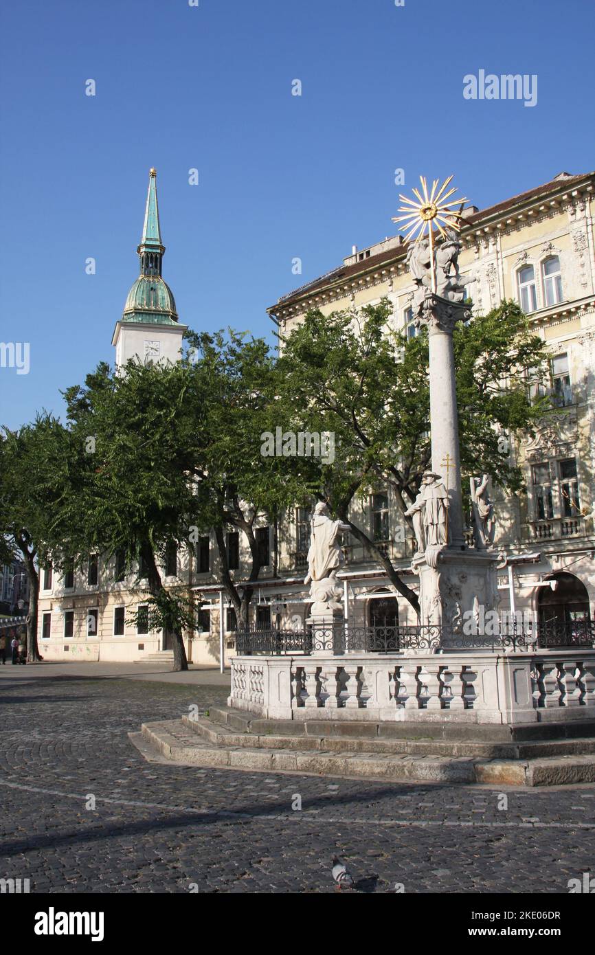 A vertical shot of the building in Bratislava, Slovakia Stock Photo - Alamy