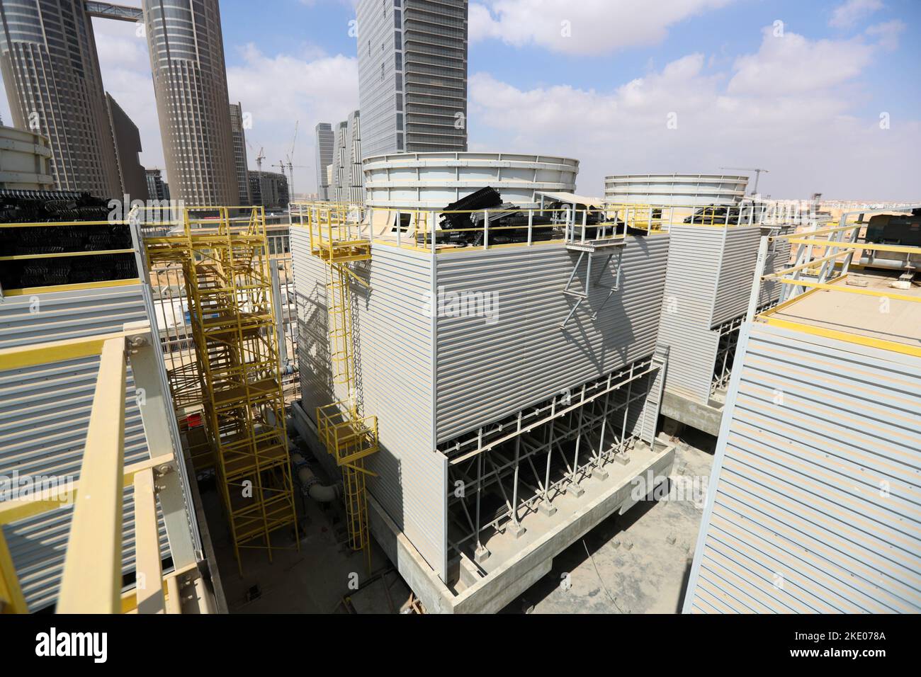 Cairo. 11th Oct, 2022. This photo taken on Oct. 11, 2022 shows a ...