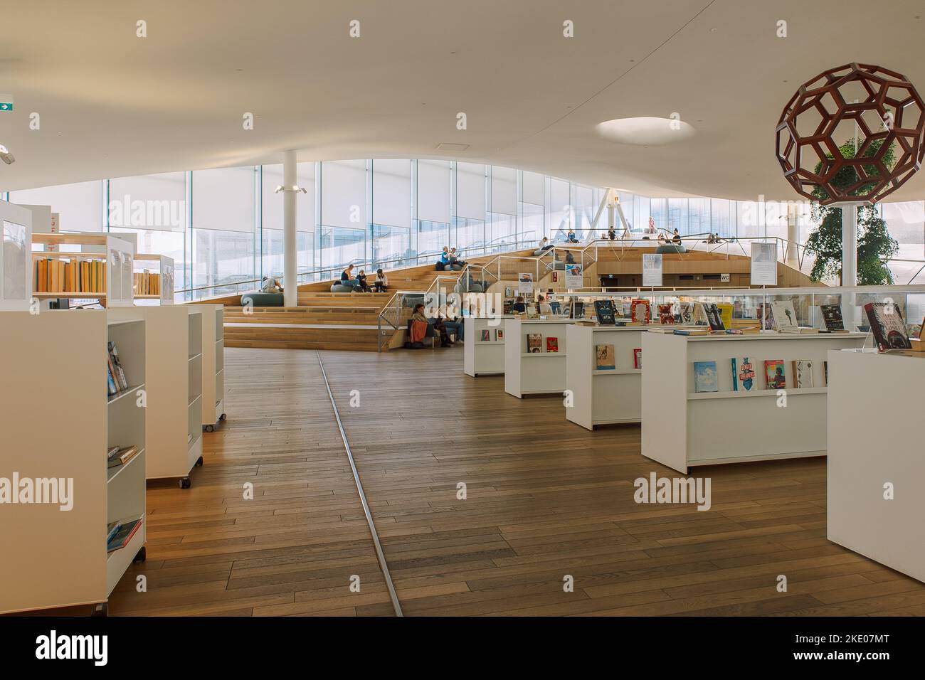 Helsinki, Finland - August 22, 2022: Helsinki Central Library Oodi ...