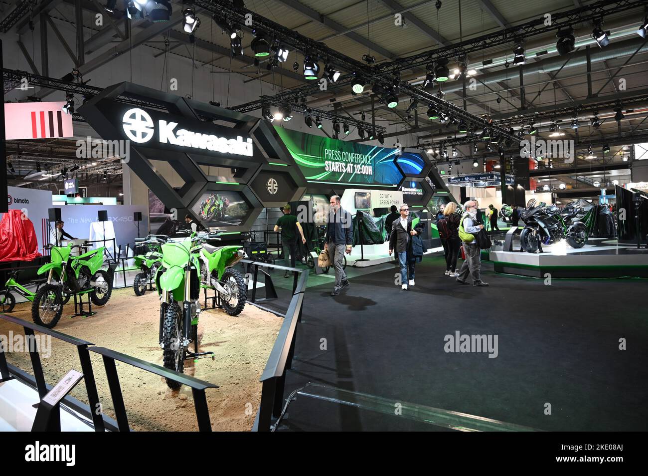 Rho Fiera Milano, Rho, Italy, November 09, 2022, eicma International ...
