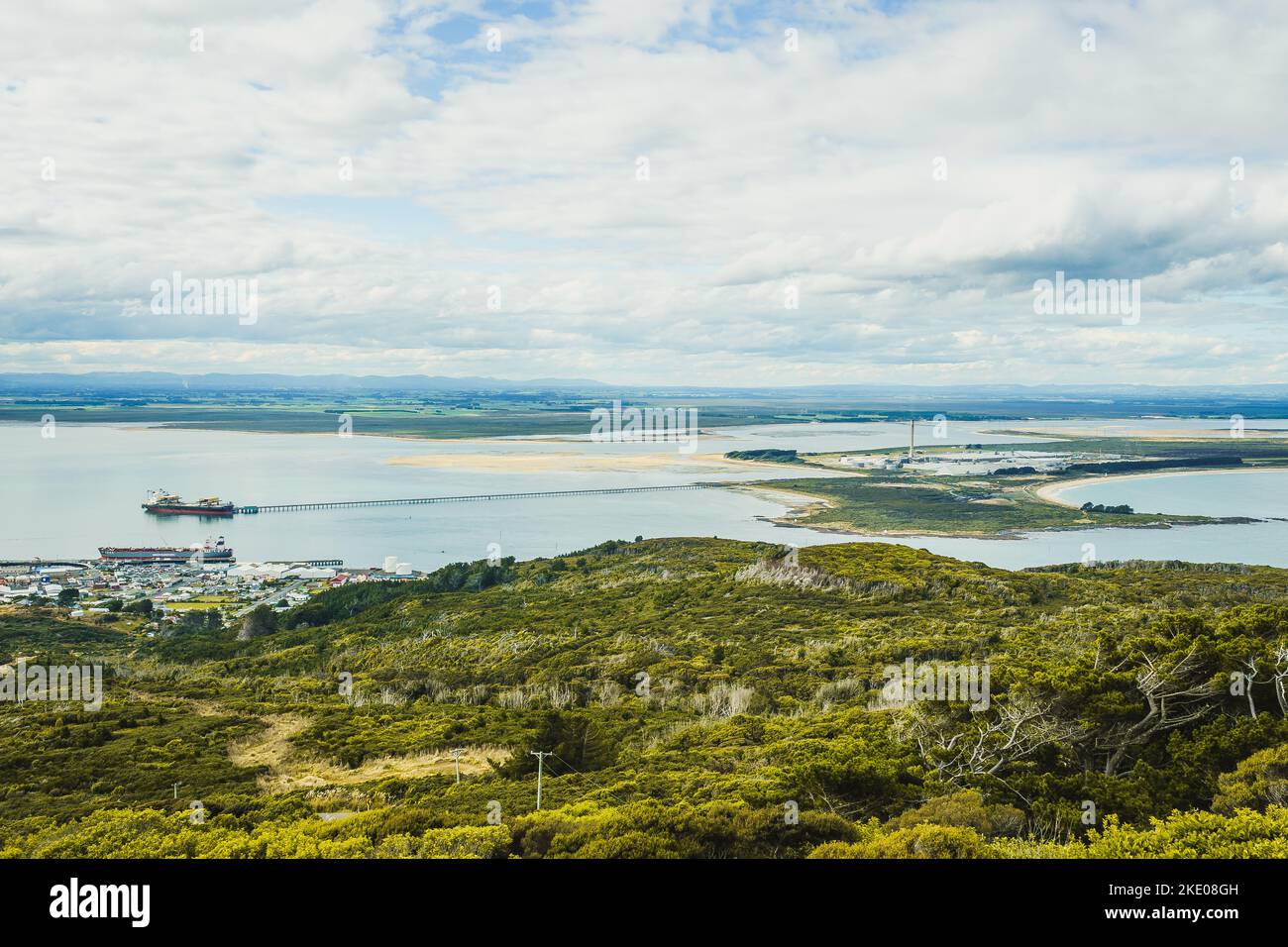Invercargill aerial hi-res stock photography and images - Alamy