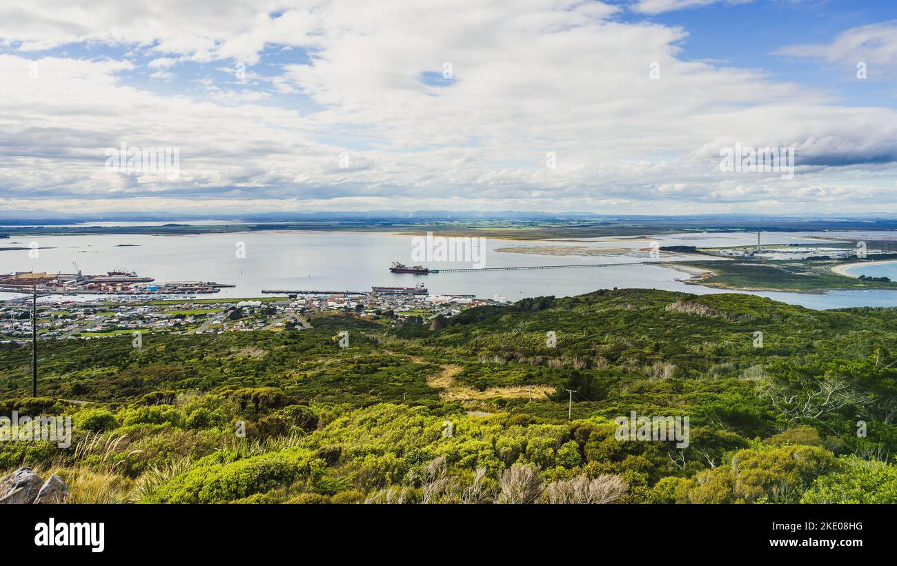 Invercargill aerial hi-res stock photography and images - Alamy