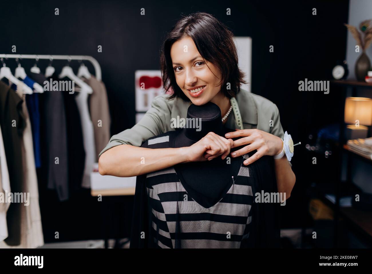 Happy designer hi-res stock photography and images - Alamy