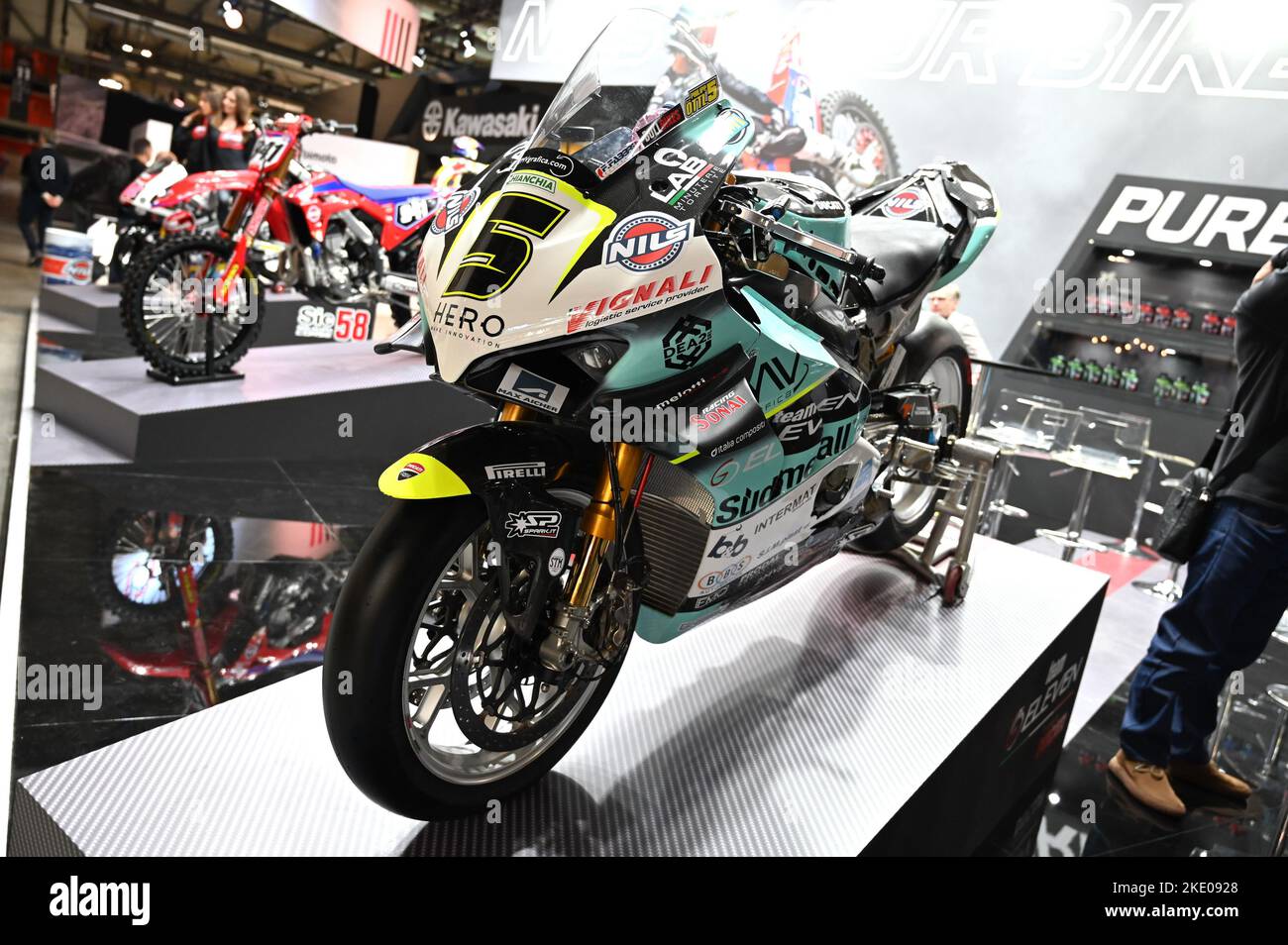 Rho Fiera Milano, Rho, Italy, November 09, 2022, eicma International ...