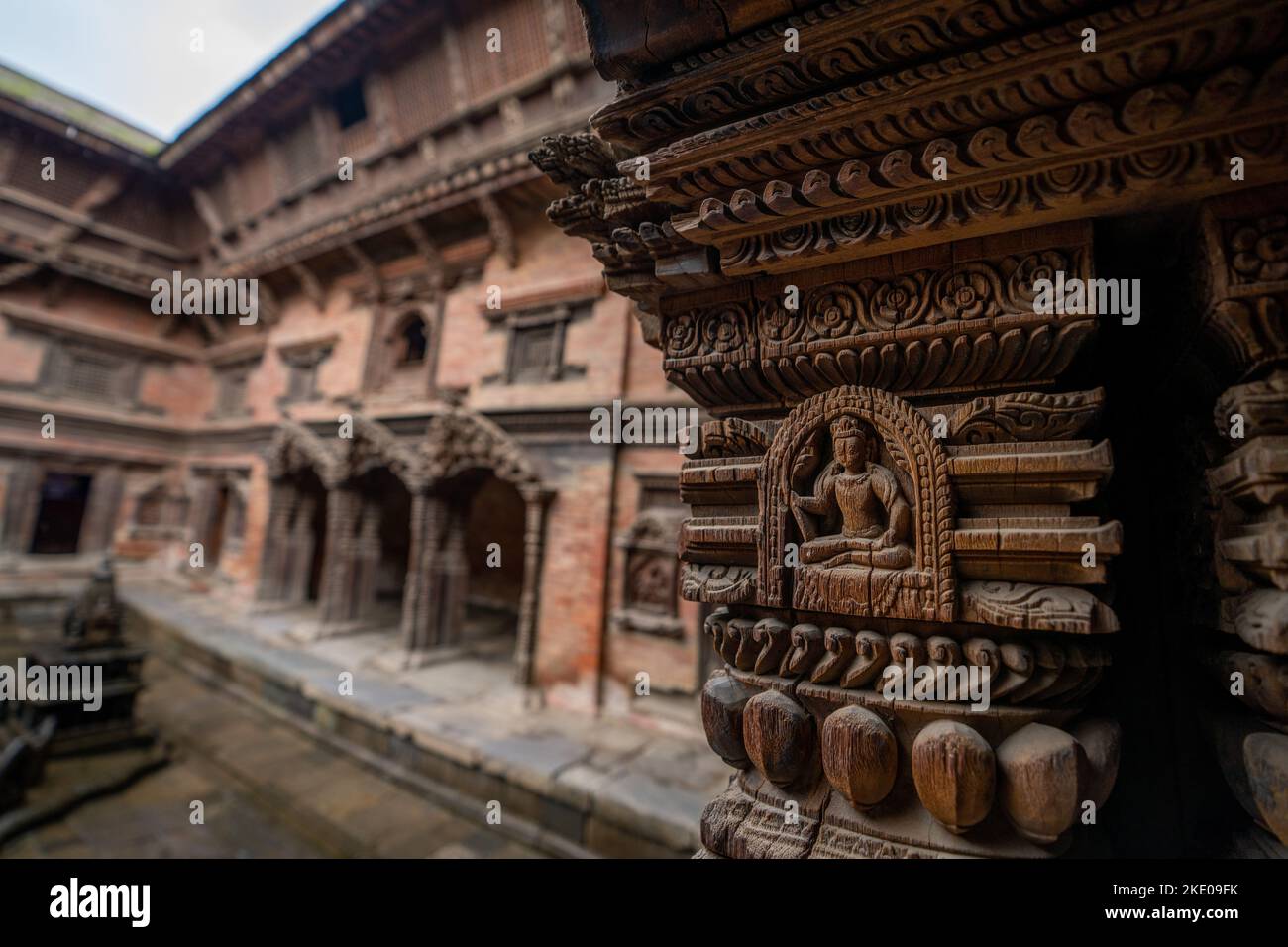 The Patan Royal Palace Complex in Lalitpur, Nepal Stock Photo - Alamy