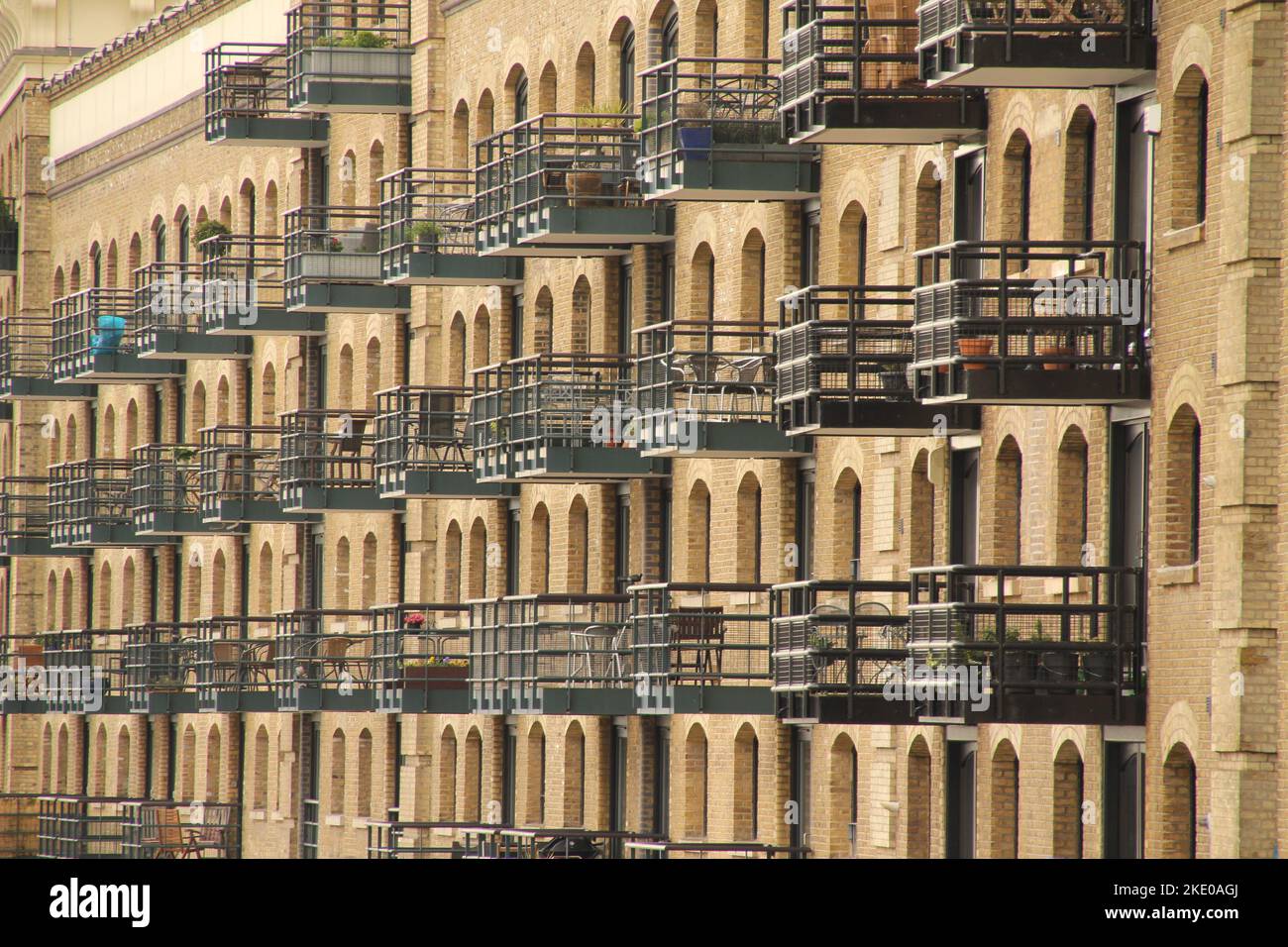 The beautiful old building exterior in the downtown of London Stock ...