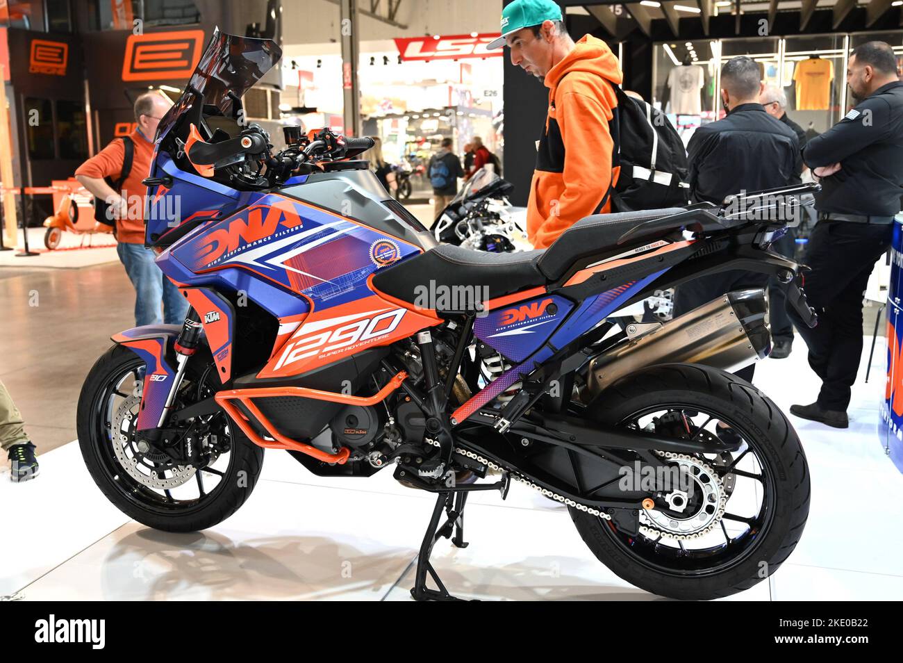 eicma International exhibition of cycle, motorcycle, stand during the ...