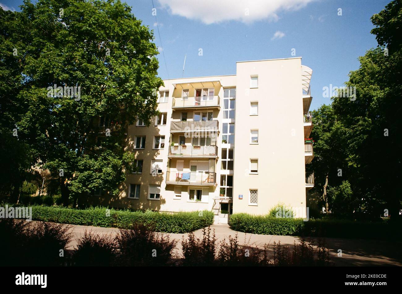 White elevation hi-res stock photography and images - Alamy