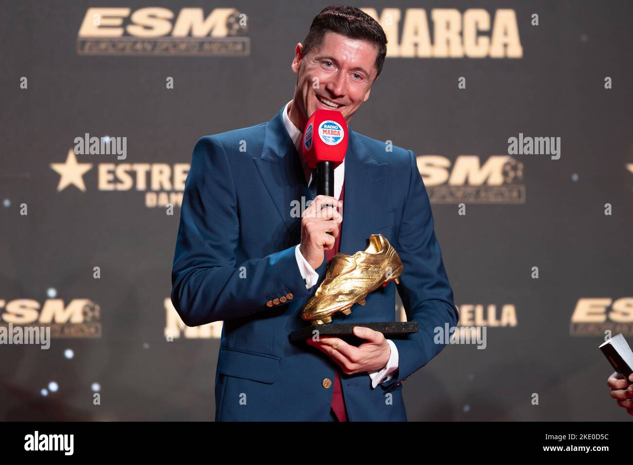 Barcelona, Spain. 09th Nov, 2022. Robert Lewandowski of FC Barcelona ...