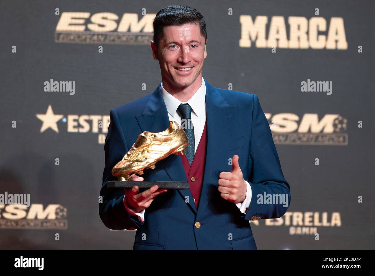 Barcelona, Spain. 09th Nov, 2022. Robert Lewandowski of FC Barcelona ...