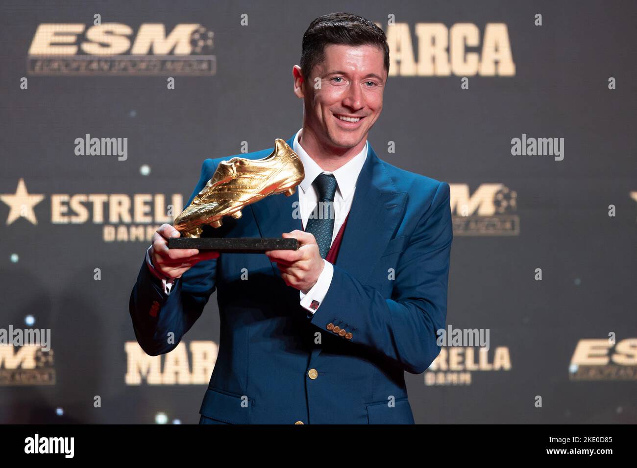 Barcelona, Spain. 09th Nov, 2022. Robert Lewandowski of FC Barcelona ...