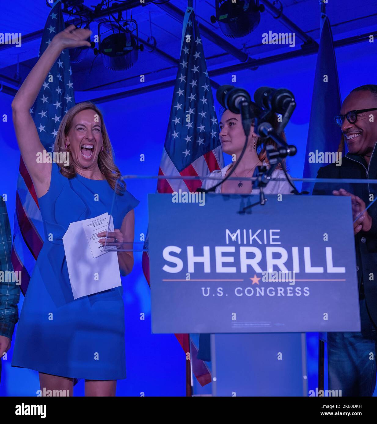 MONTCLAIR, N.J. – November 8, 2022: Rep. Mikie Sherrill (D-NJ ...