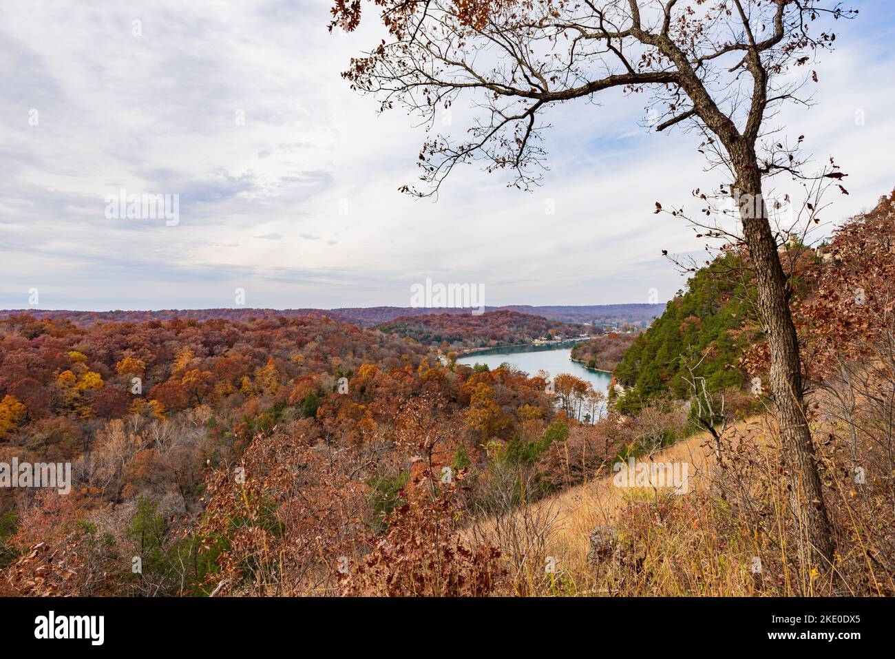Aerial view of the Lake Ozark at Missouri Stock Photo - Alamy