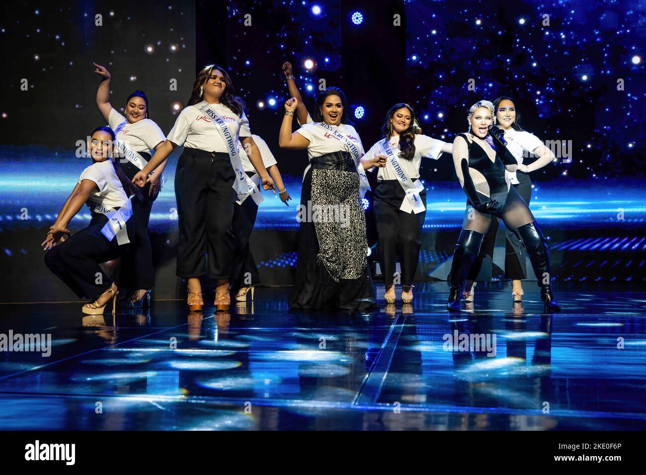 Bangkok, Thailand. 09th Nov, 2022. LGBTQ Thai singer SILVY Pavida ...