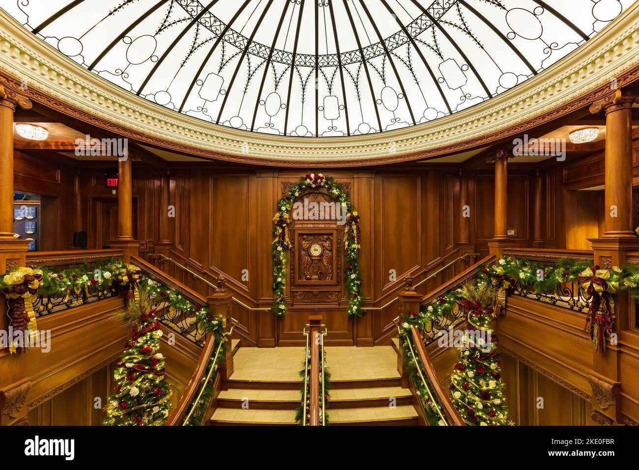 Missouri, OCT 29 2022 - Interior view of the TITANIC Museum Attraction ...