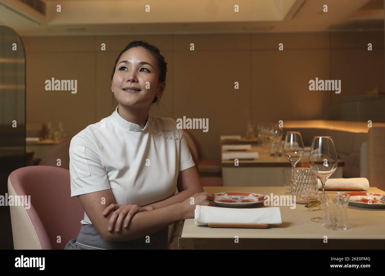 Chef Vicky Lau Wan-ki at Tate Dining Room in Sheung Wan, Hong Kong ...