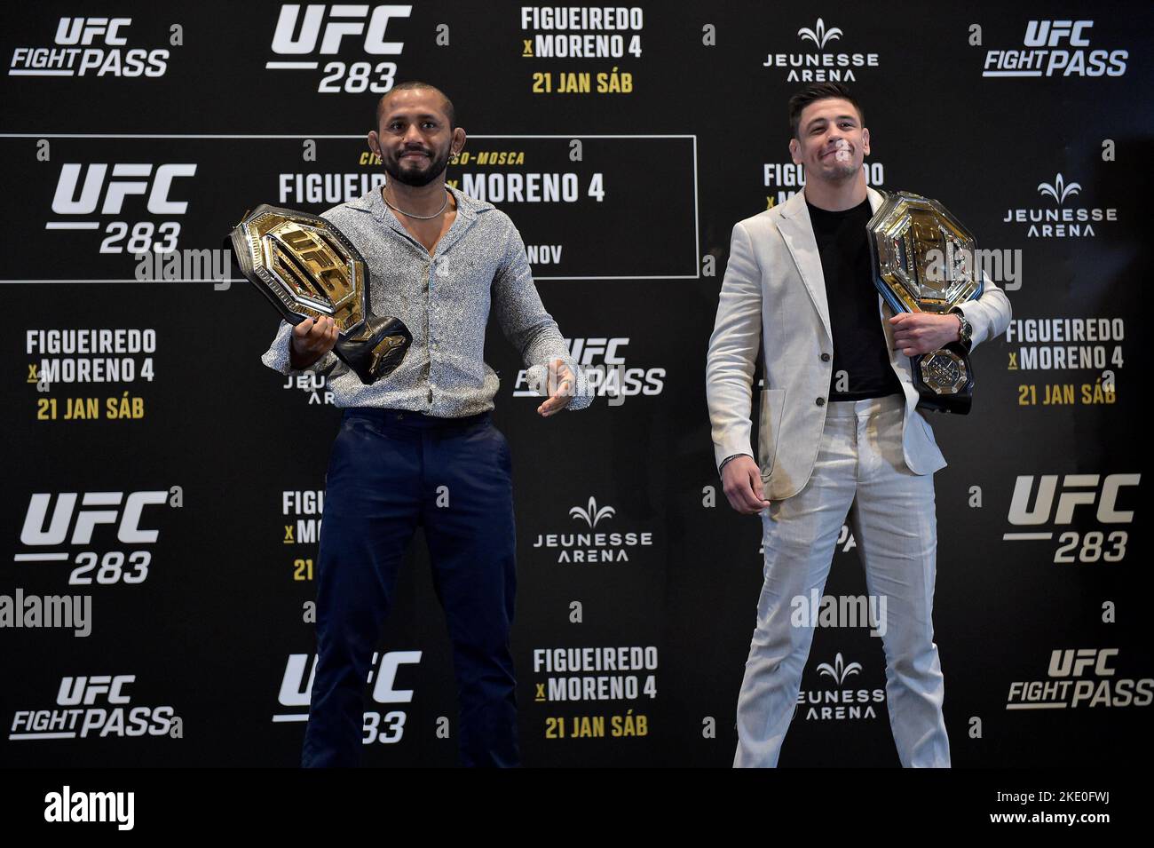 RJ - Rio de Janeiro - 11/09/2022 - UFC, DEIVESON FIGUEIREDO AND BRANDON ...
