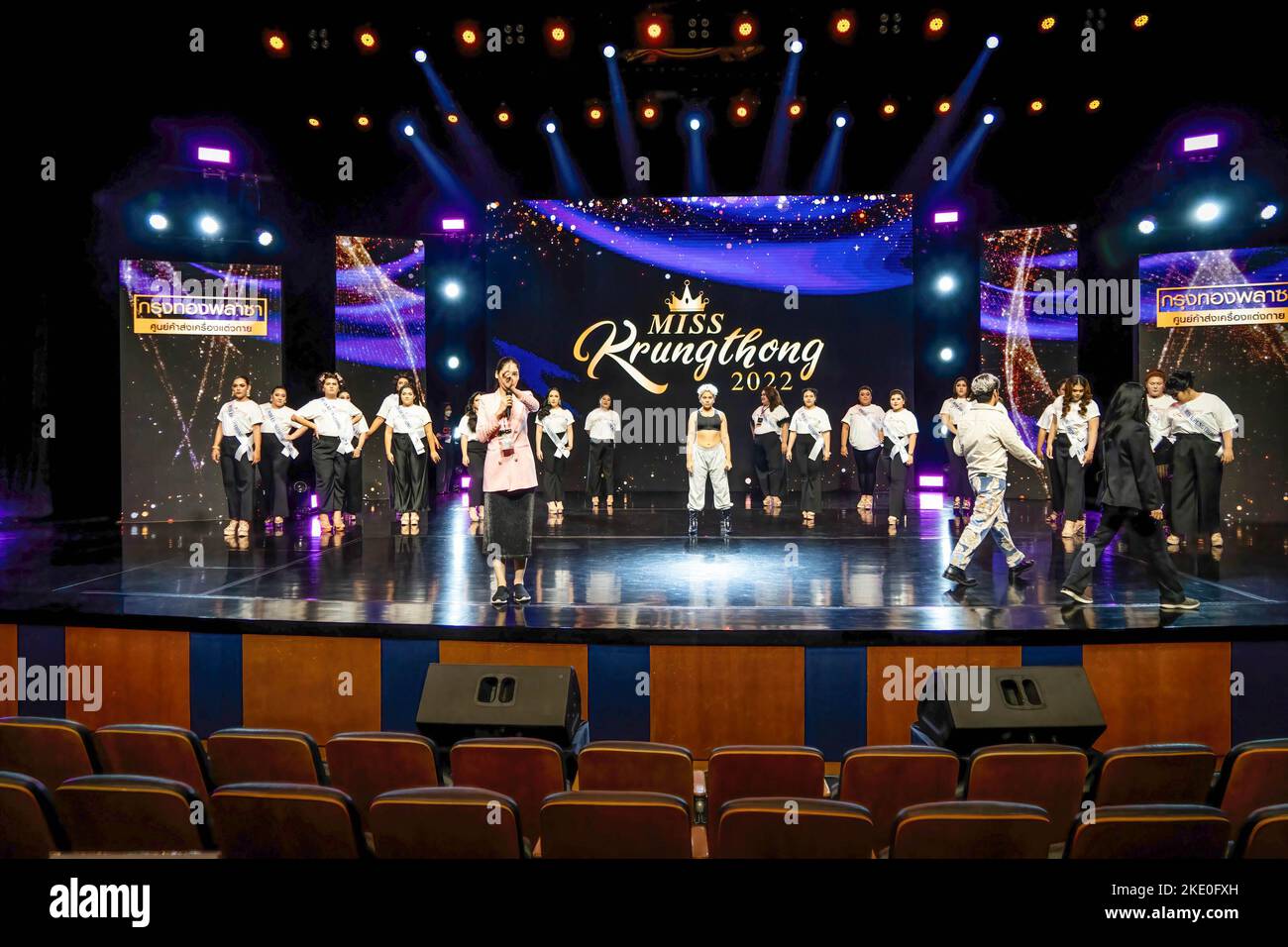 LGBTQ Thai singer SILVY Pavida is seen rehearsing XL, her body ...