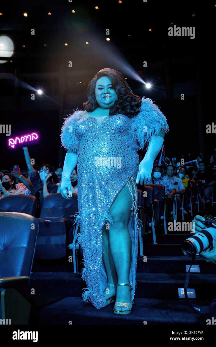 Bangkok, Thailand. 09th Nov, 2022. An influential fan arrives at the ...