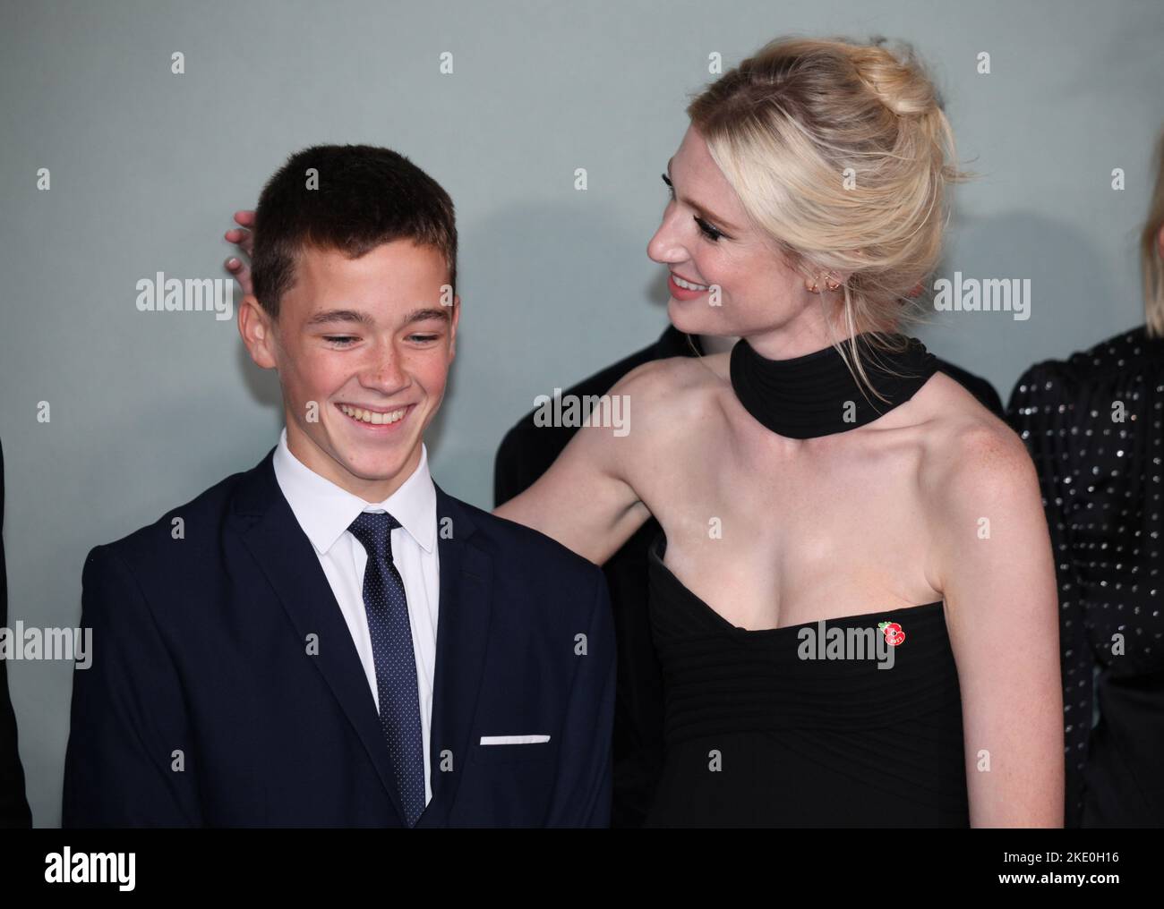 London, UK. Senan West and Elizabeth Debicki at the World Premiere of ...