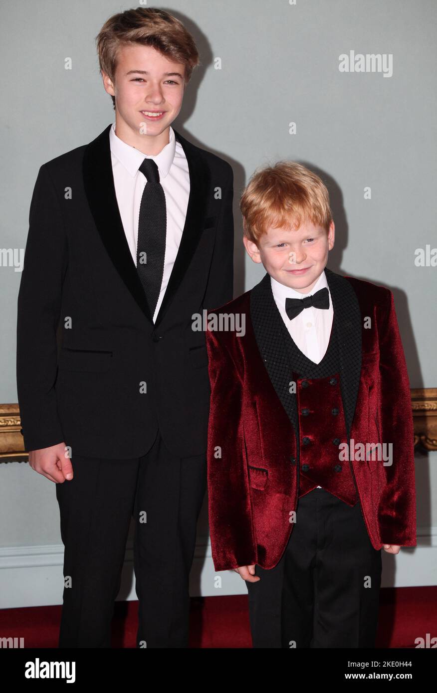London, UK. Timothee Sabor and Teddy Hawley at the World Premiere of ...