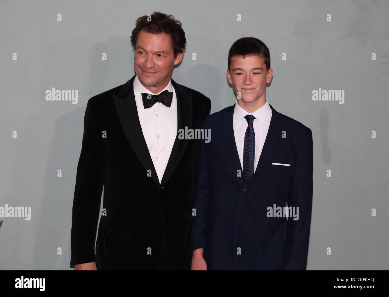 London, UK. Dominic West with son Senan West at the World Premiere of ...