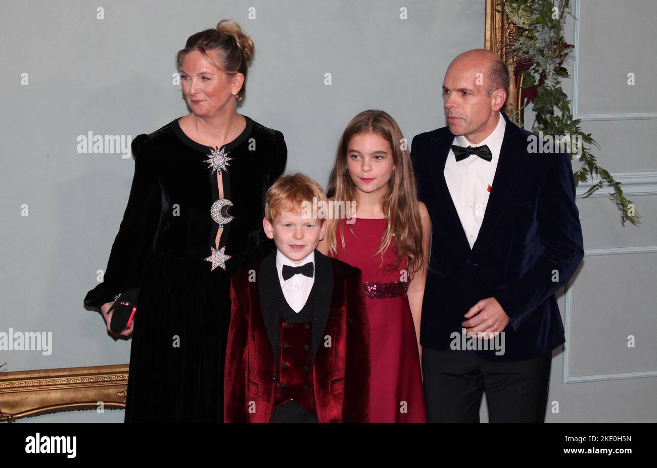 London, UK. Teddy Hawley and family at the World Premiere of the ...