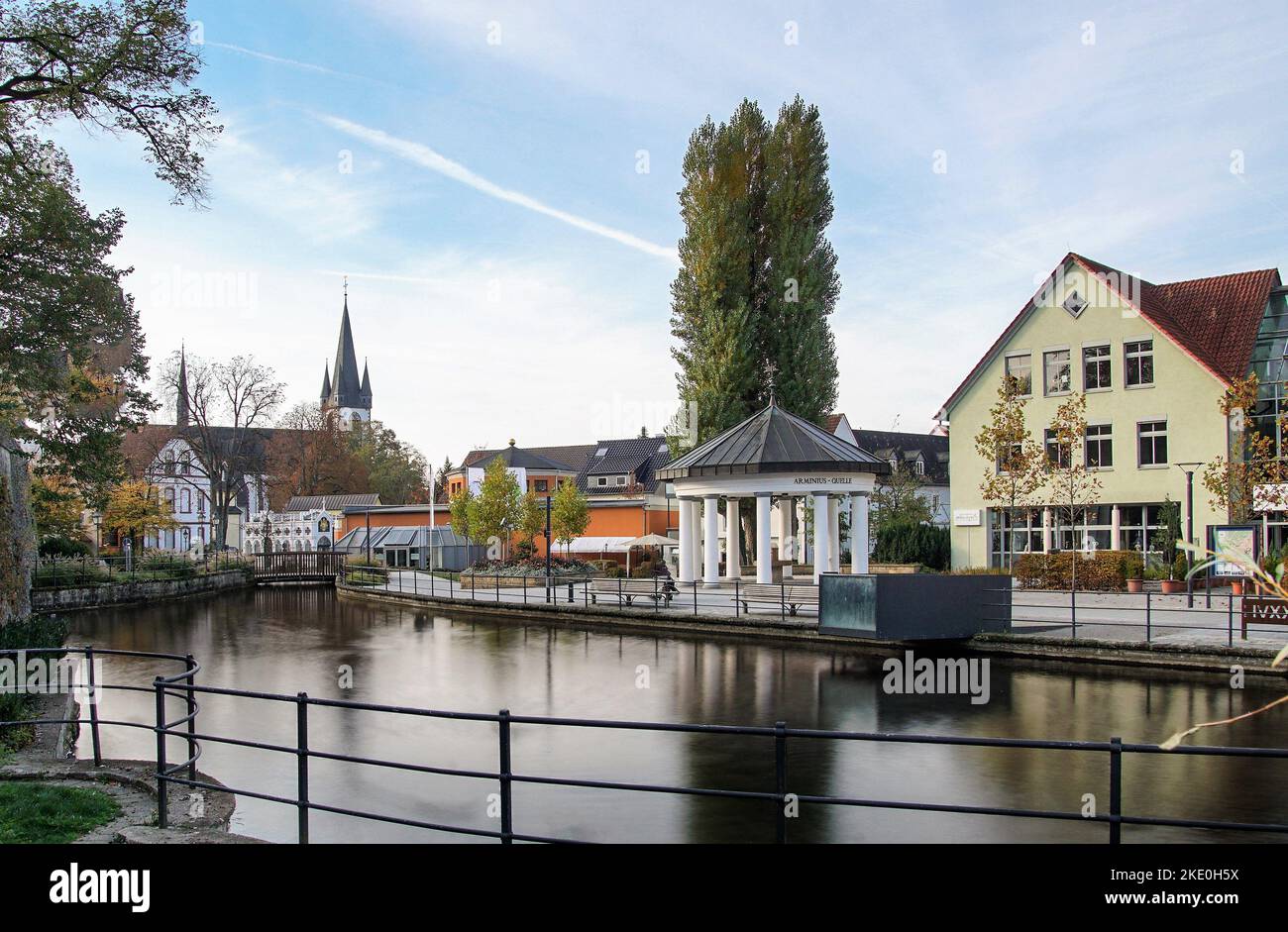 Die Lippe (-quelle) in Bad Lipppsringe Stock Photo - Alamy
