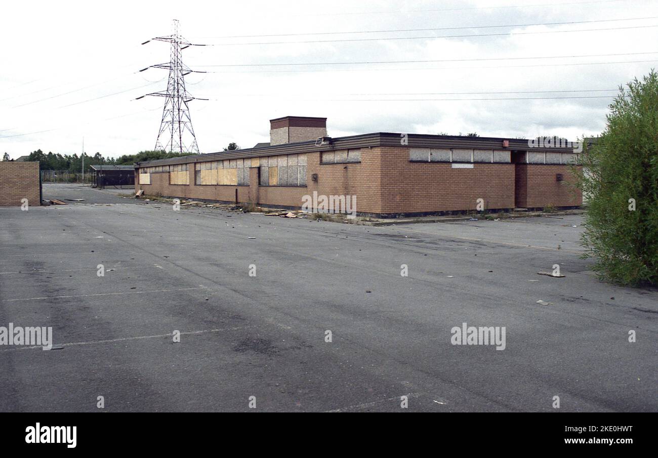 1998, disused gasworks of British Gas (BG PLC), picture shows an ...