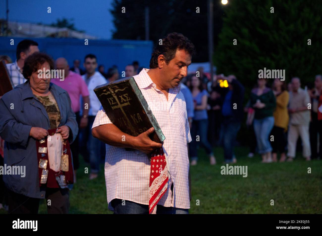 Anastenaria, is a traditional fire-walking ritual,in village called ...