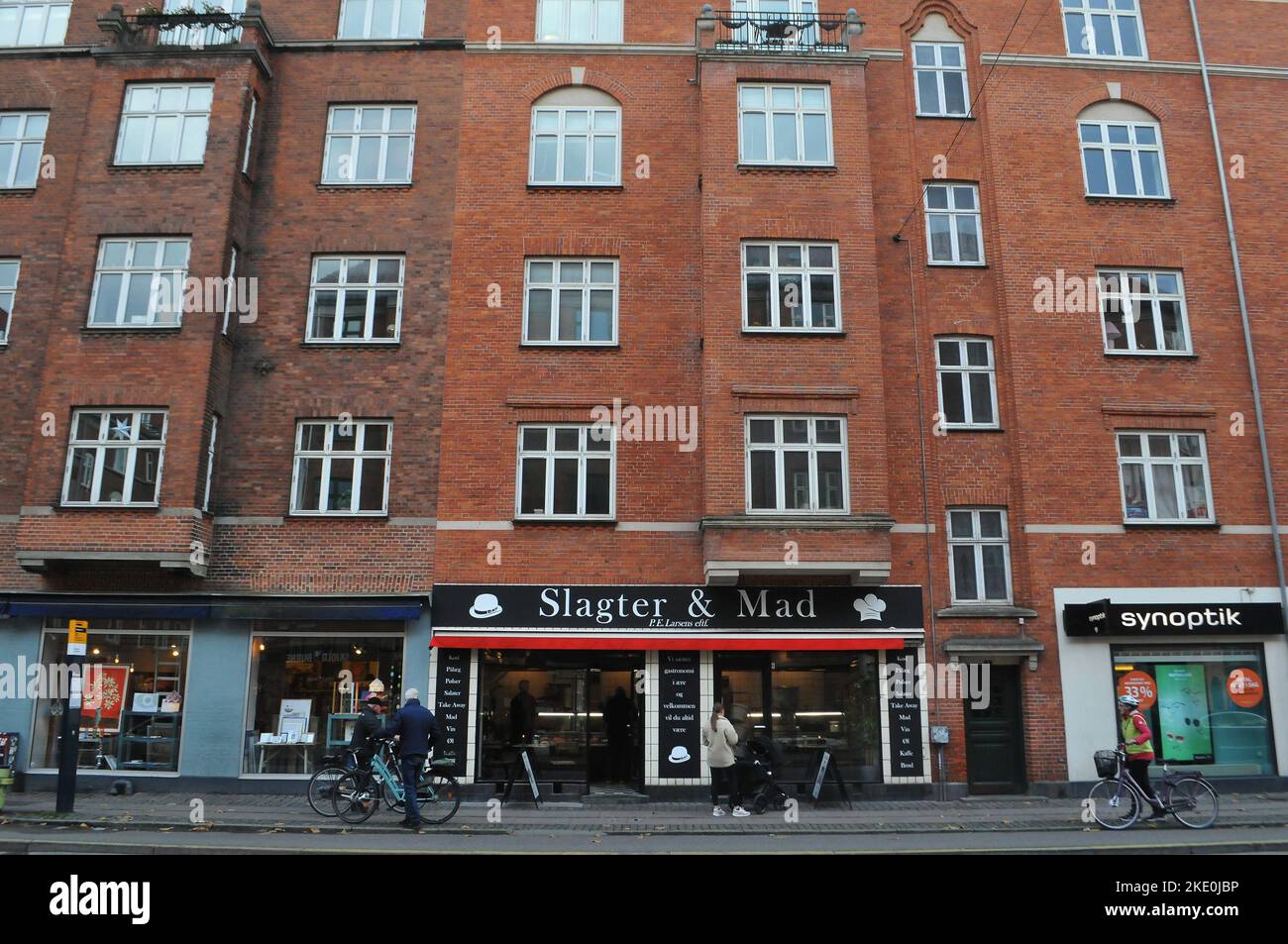 Copenhagen/Denmark/09 November 2022/New danish butcher and foodshop on ...