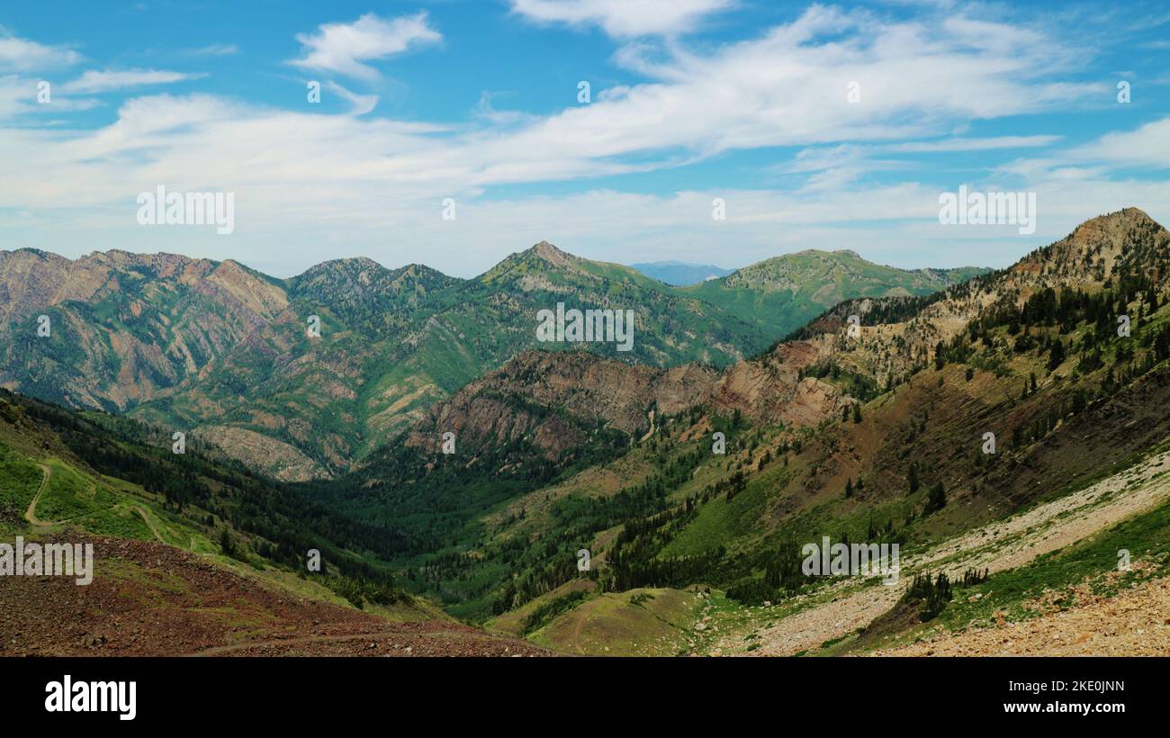 Mount Raymond and Other Peaks Stock Photo - Alamy