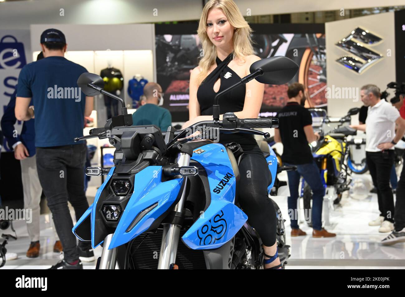 eicma International exhibition of cycle, motorcycle, stand suzuki ...