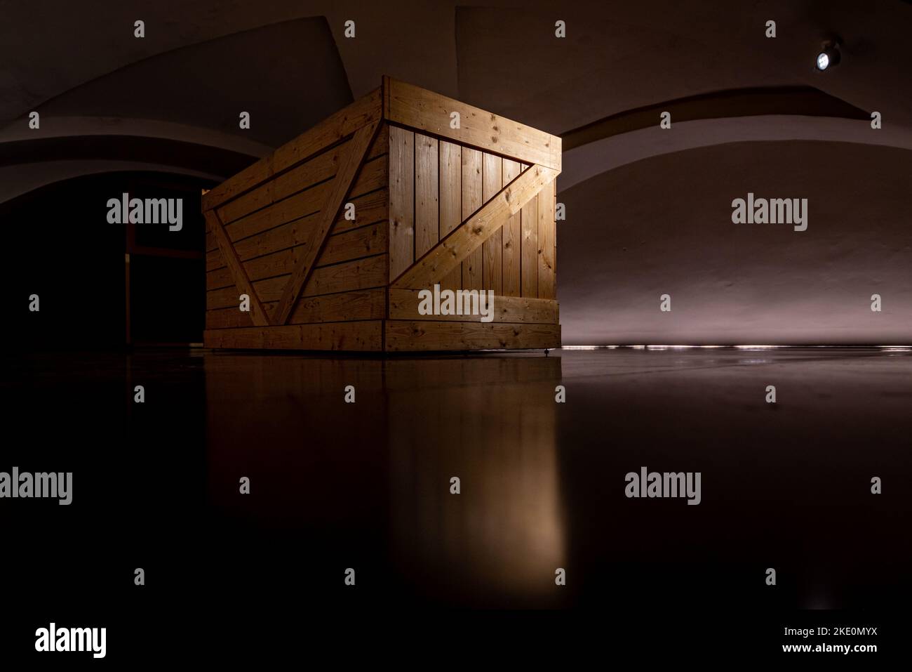 Wenckheim castle in Szabadkigyos village Hungary. German neo ...