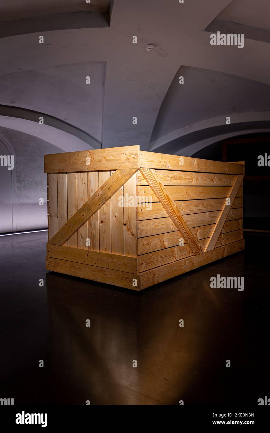 Wenckheim castle in Szabadkigyos village Hungary. German neo ...