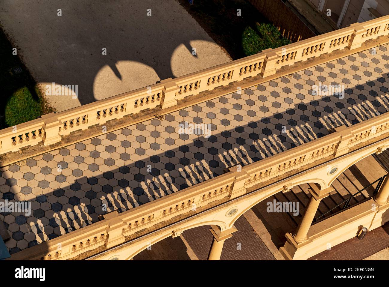 Wenckheim castle in Szabadkigyos village Hungary. German neo ...