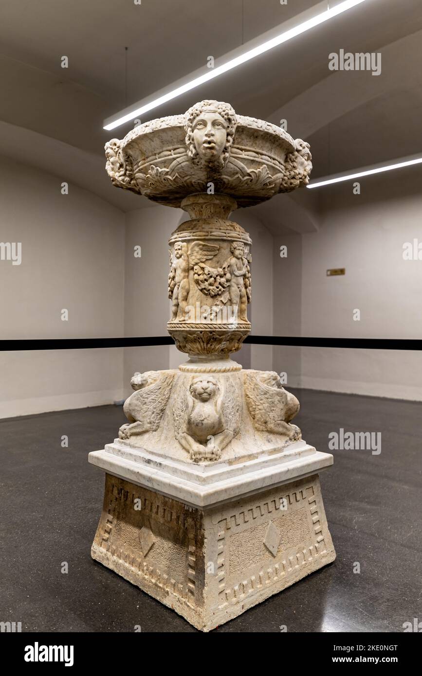 Wenckheim castle in Szabadkigyos village Hungary. German neo ...