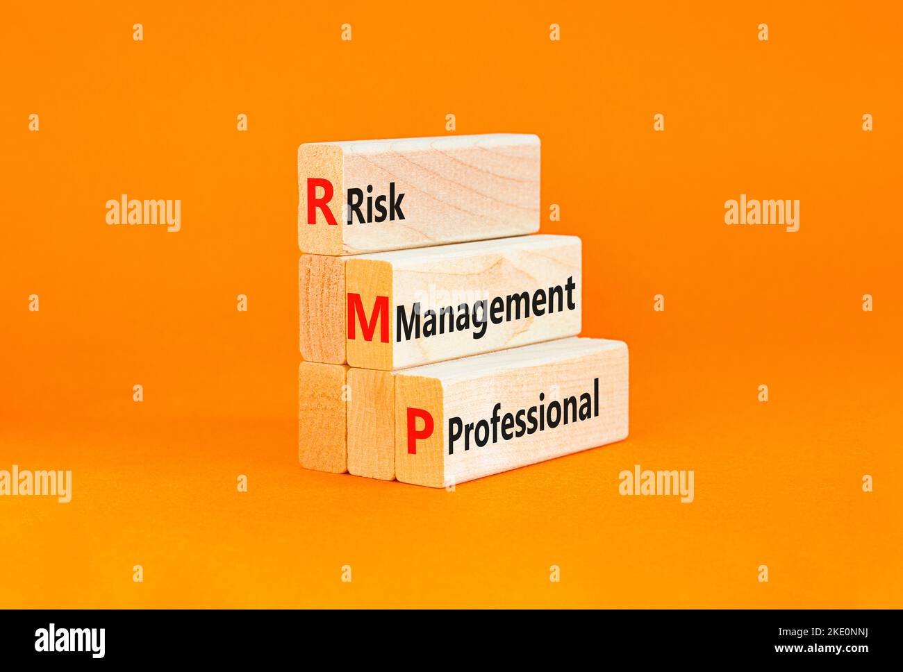 RMP risk management professional symbol. Concept words RMP risk ...