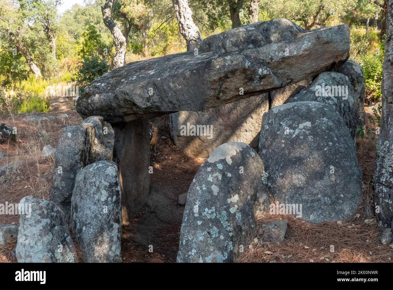 The Dolmen del Mas Bou-Serenys Stock Photo - Alamy