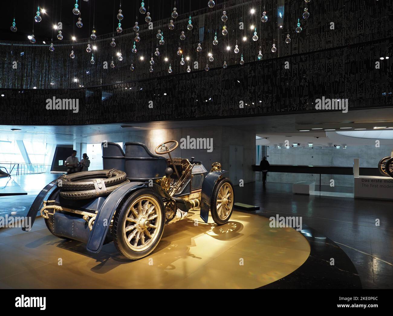 Mercedes Simplex 40 PS, 1902 at the Mercedes-Benz Museum Stock Photo ...