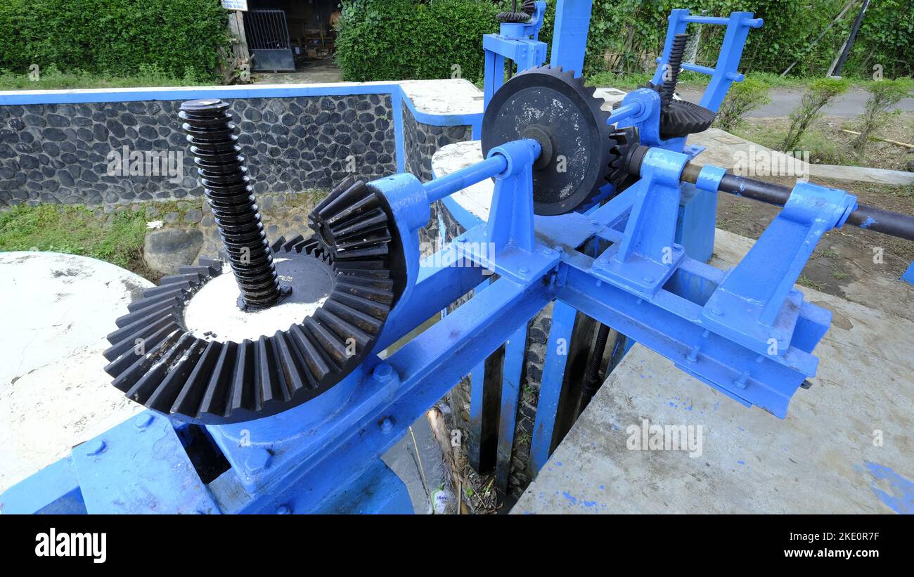 Dams for water irrigation, the water discharge can be managed and ...