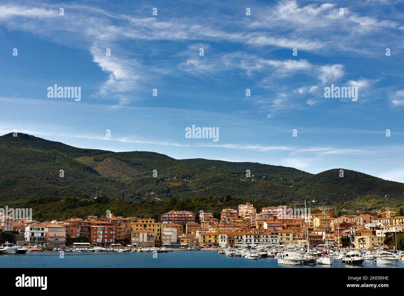 Porto Ercole town , Monte Argentario , Tuscany , Italy , Boats in ...