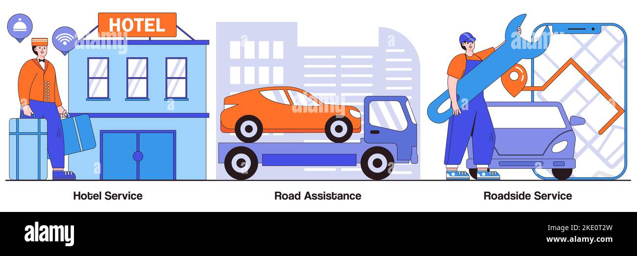 Truck inn Stock Vector Images - Alamy