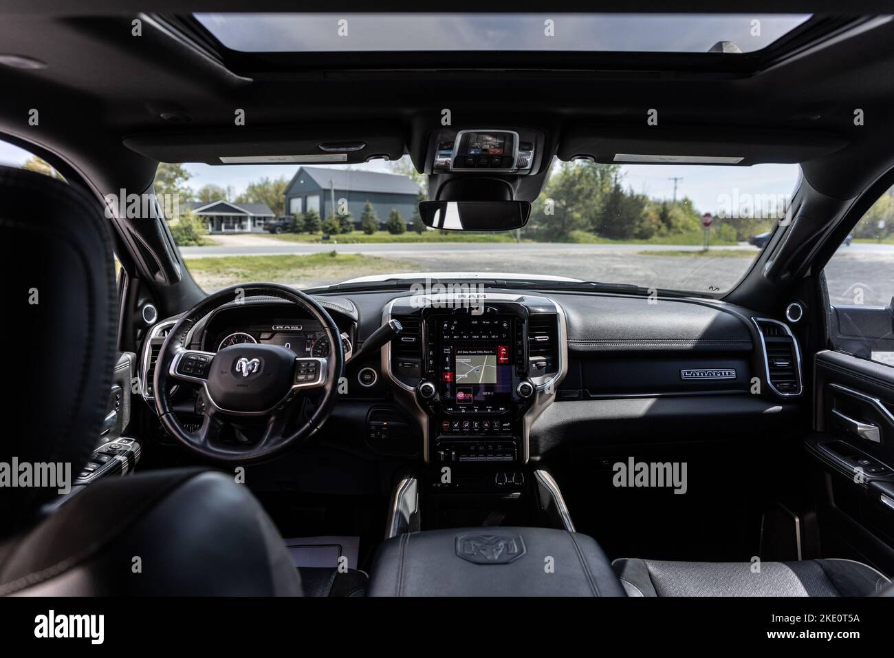 Dodge ram interior hi-res stock photography and images - Alamy