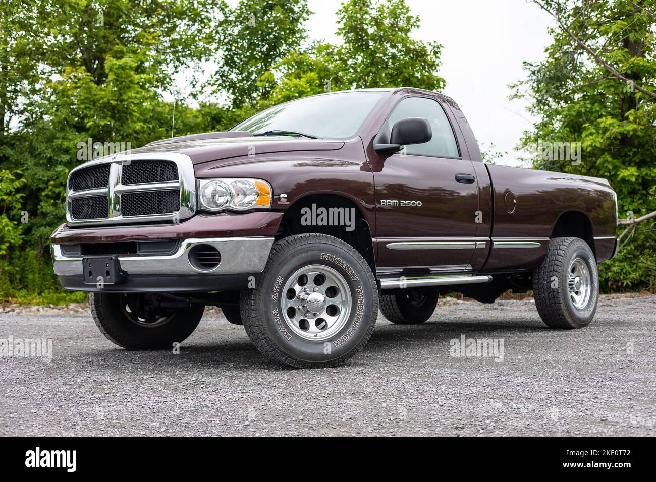 The 2005 Ram car with the cummins diesel Stock Photo - Alamy