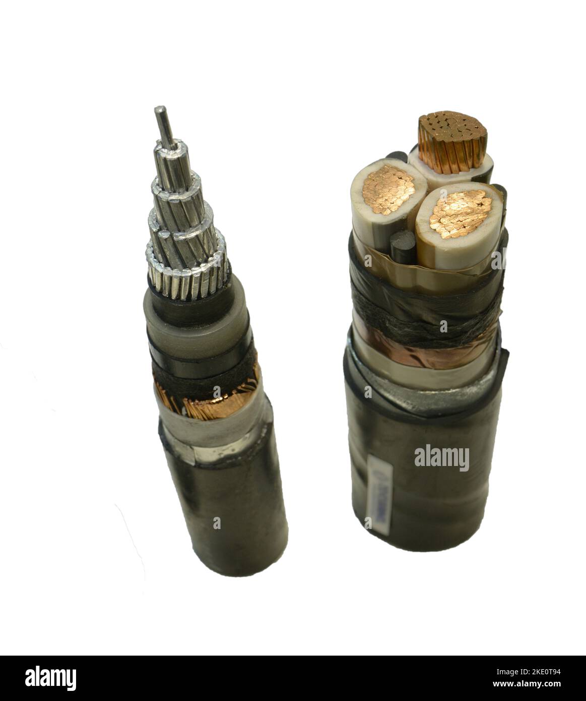 Cable cross section Cut Out Stock Images & Pictures - Alamy