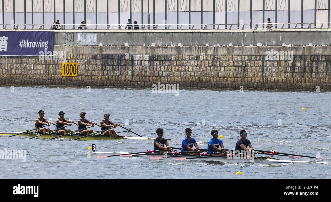 The Royal Hong Kong Yacht Club (RHKYC) leads Hong Kong Rowing ...