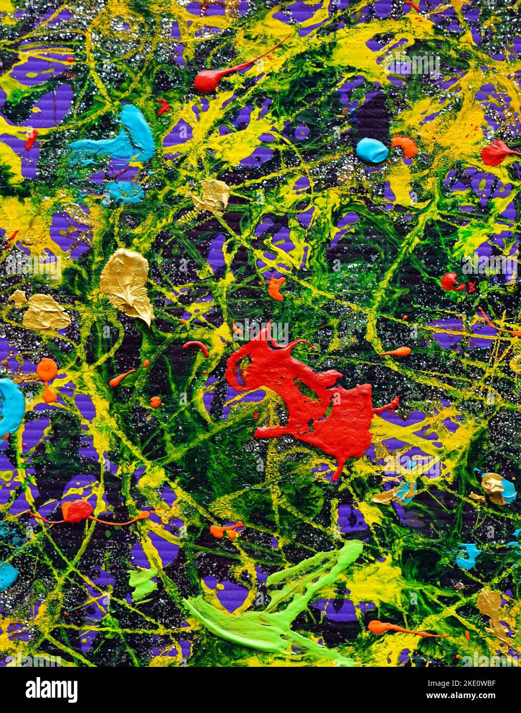 brush stroke , painting Abstract , oil color Background Stock Photo - Alamy